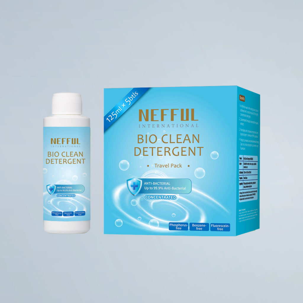 NS008 Bio Clean Detergent (Travel Kit) – Nefful Malaysia Sdn Bhd